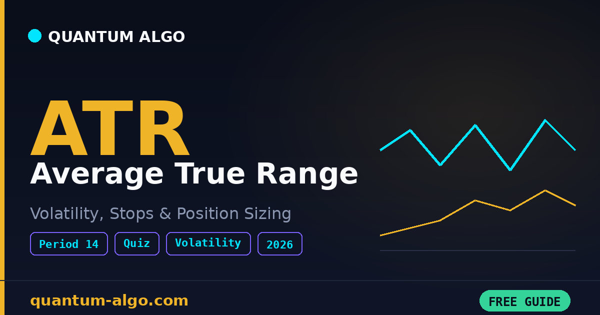 ATR (Average True Range): Complete Trading Guide (2026) | Quantum Algo